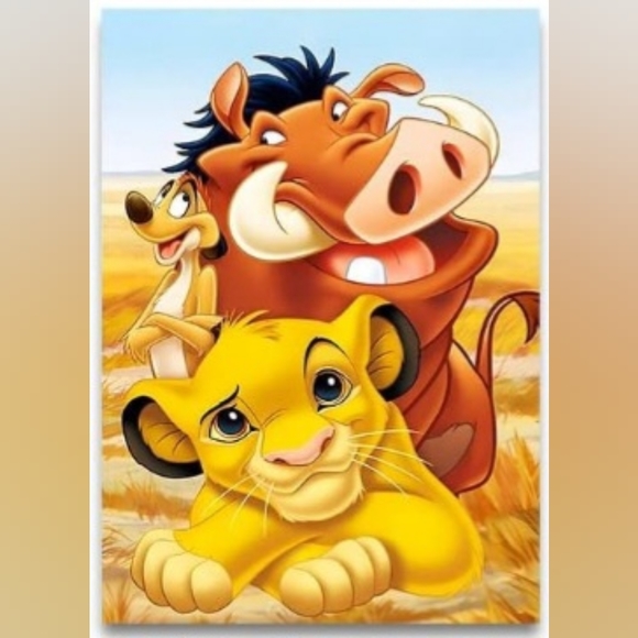 Art | The Lion King Simba Pumba Timon Diamond Art Kit | Poshmark